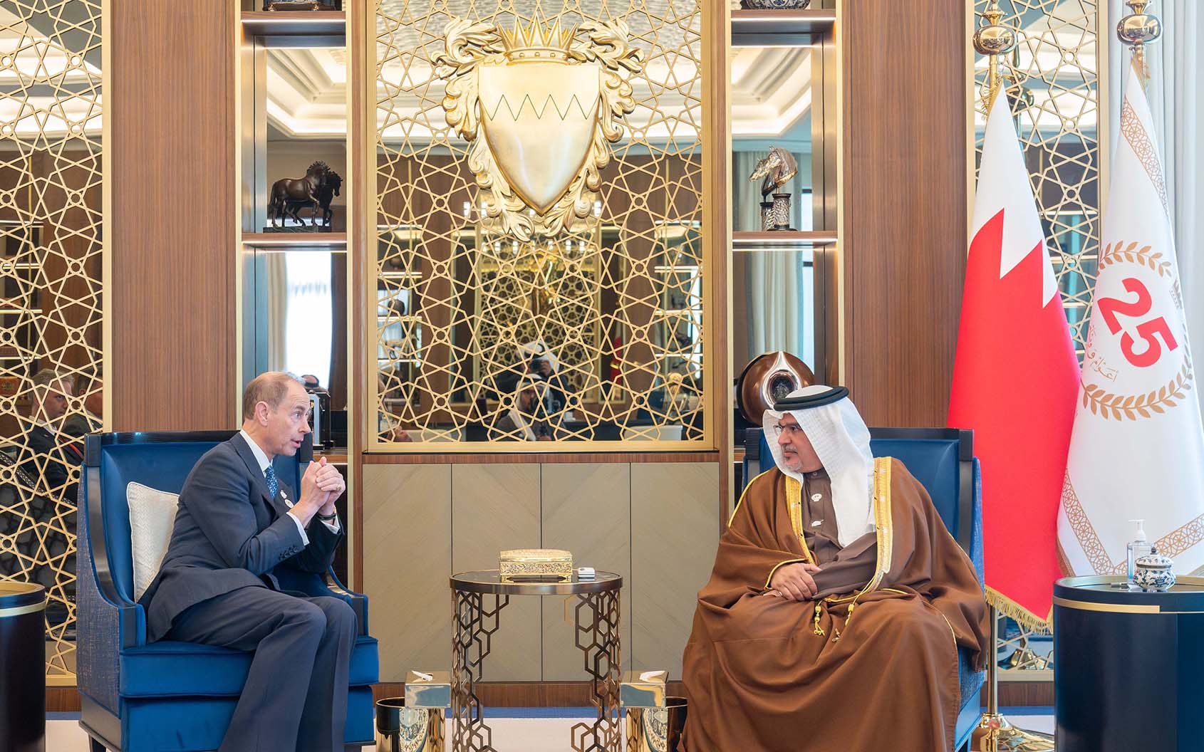 HRH the Crown Prince and Prime Minister meets with the Duke of ...