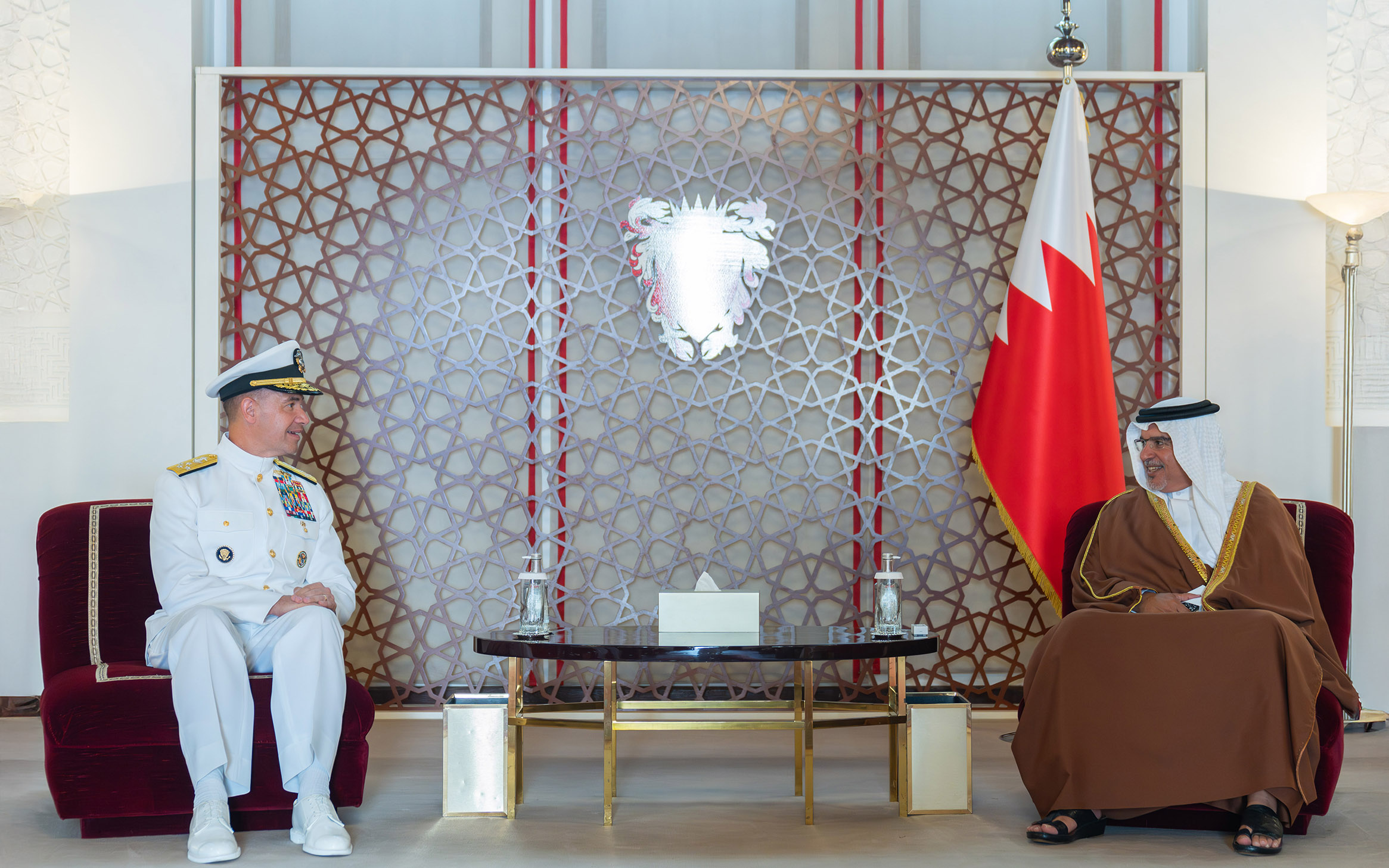 HRH the Deputy King receives the Commander of the U.S. Central Command ...