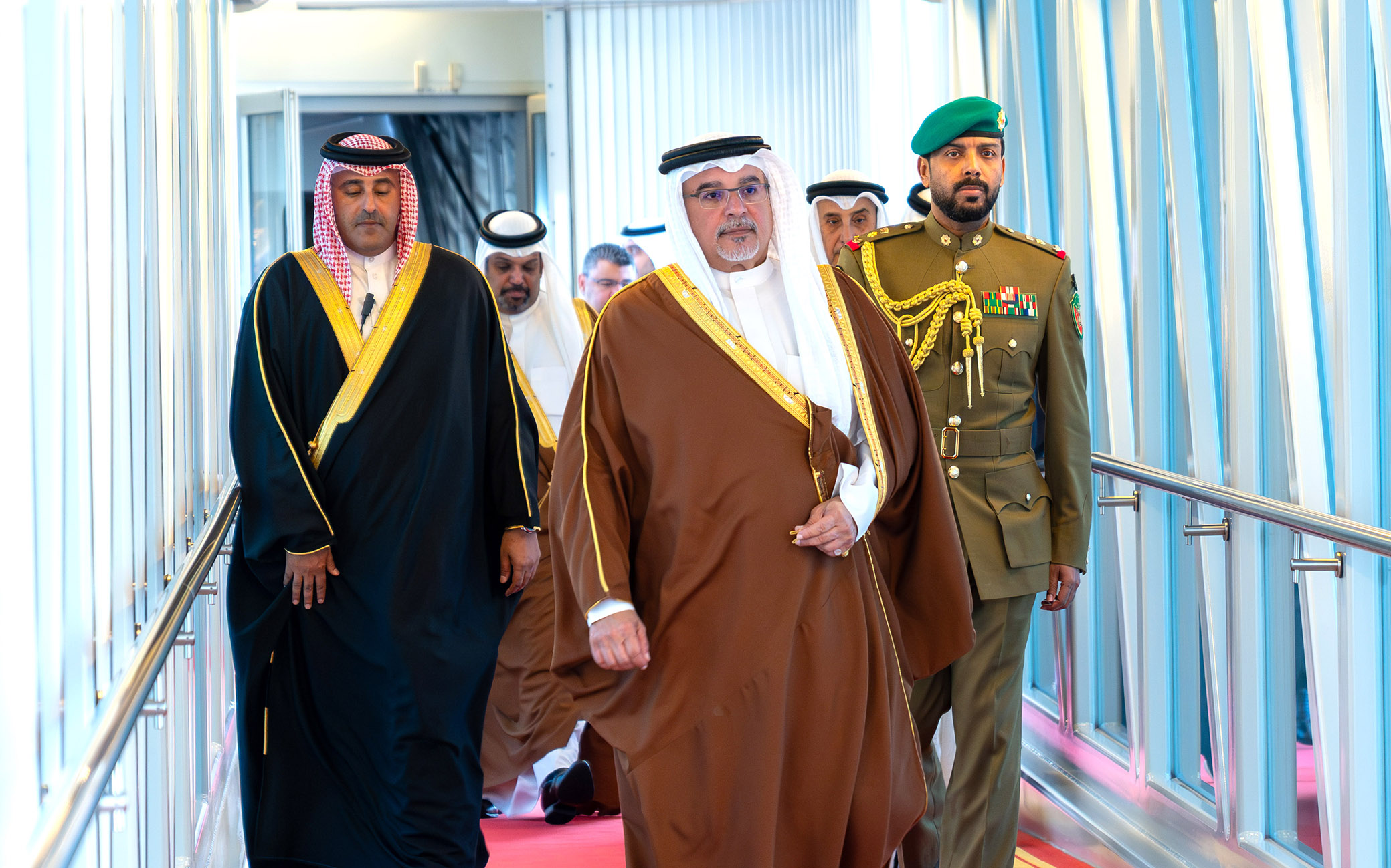 HRH the Crown Prince and Prime Minister arrives in the Kingdom of ...