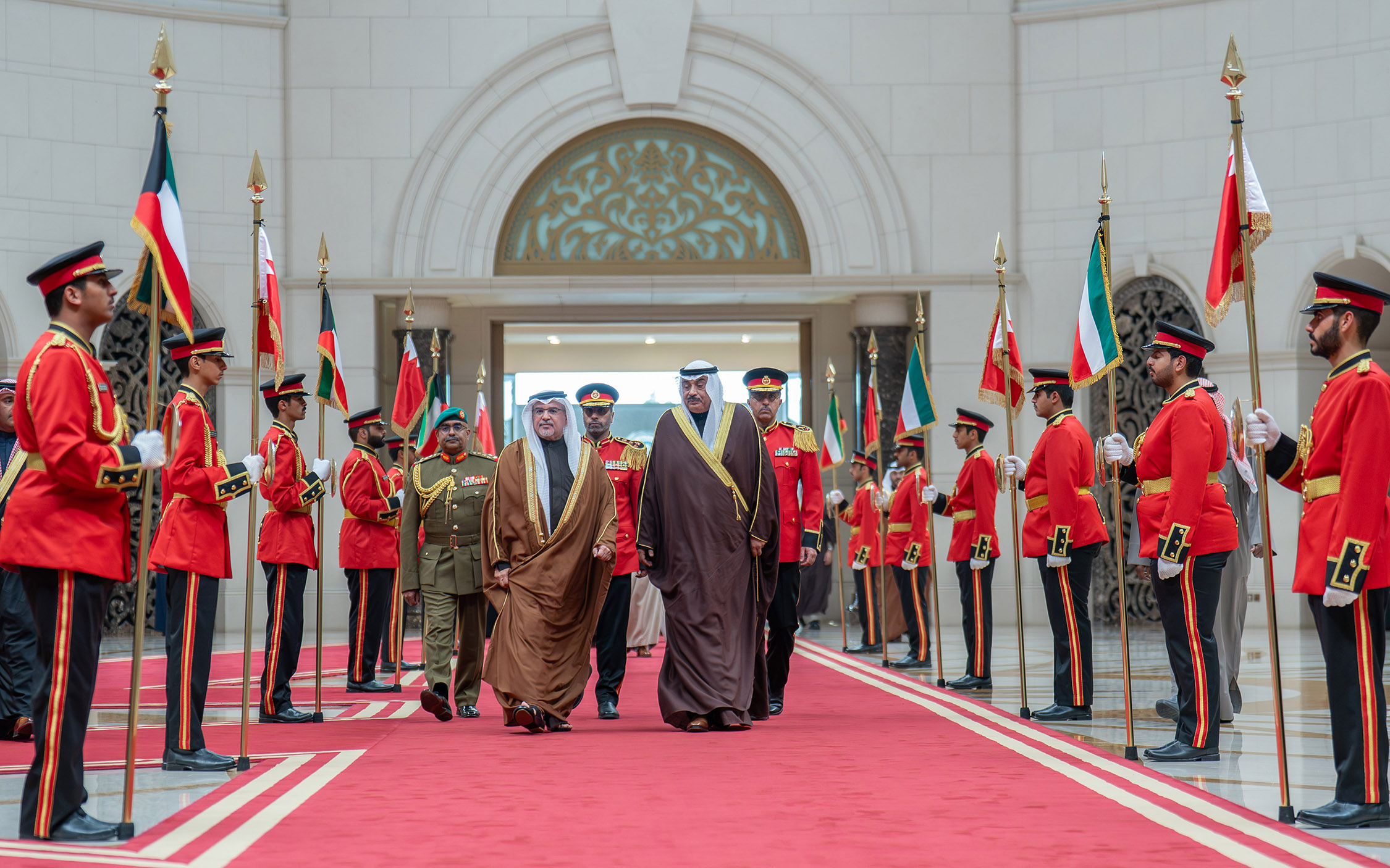 HRH the Crown Prince and Prime Minister departs from the State of ...