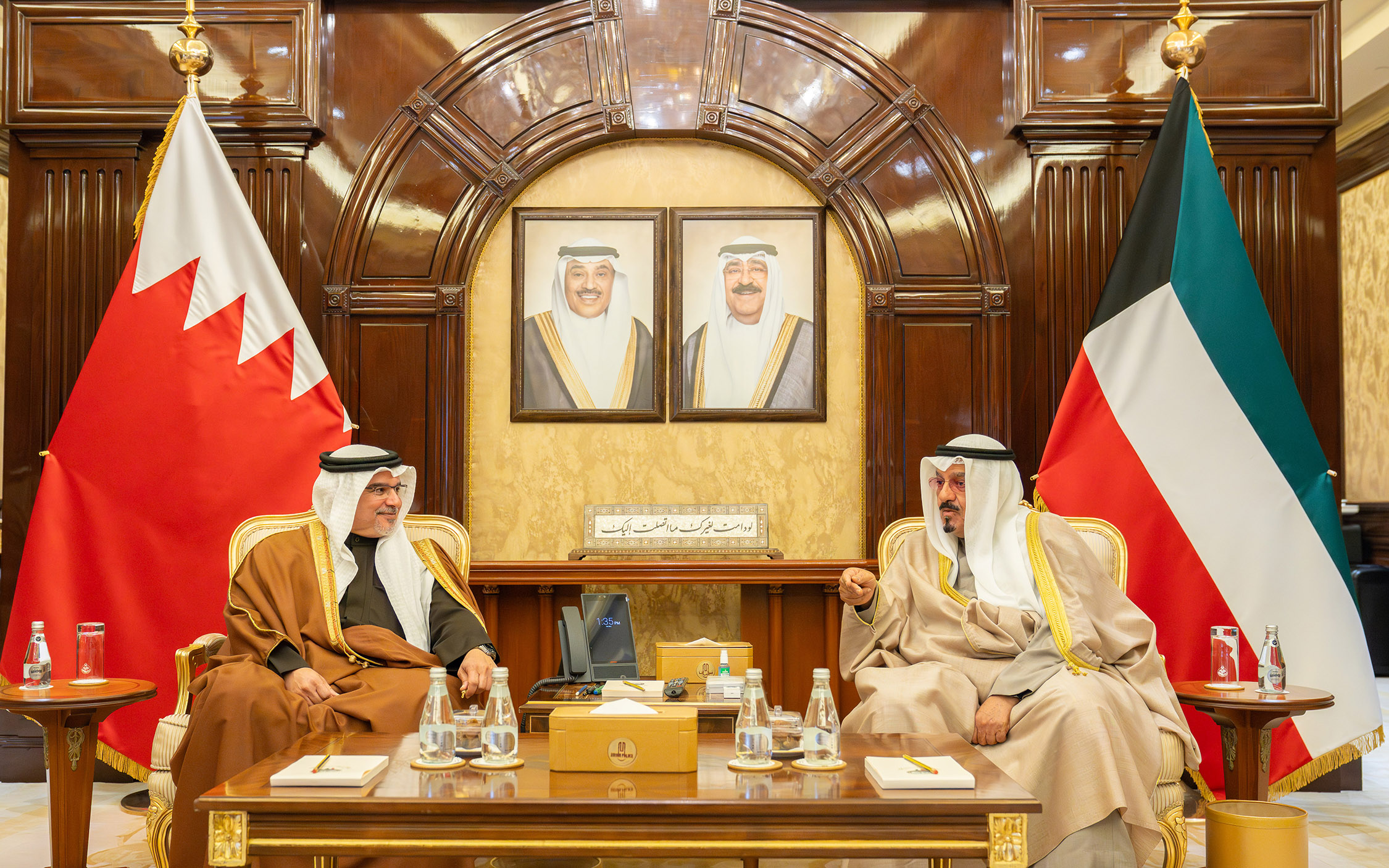 HRH the Crown Prince and Prime Minister meets with the Prime Minister ...